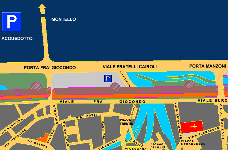 plans of treviso maps