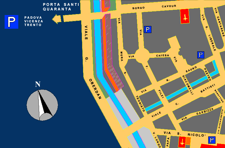 plans of treviso maps